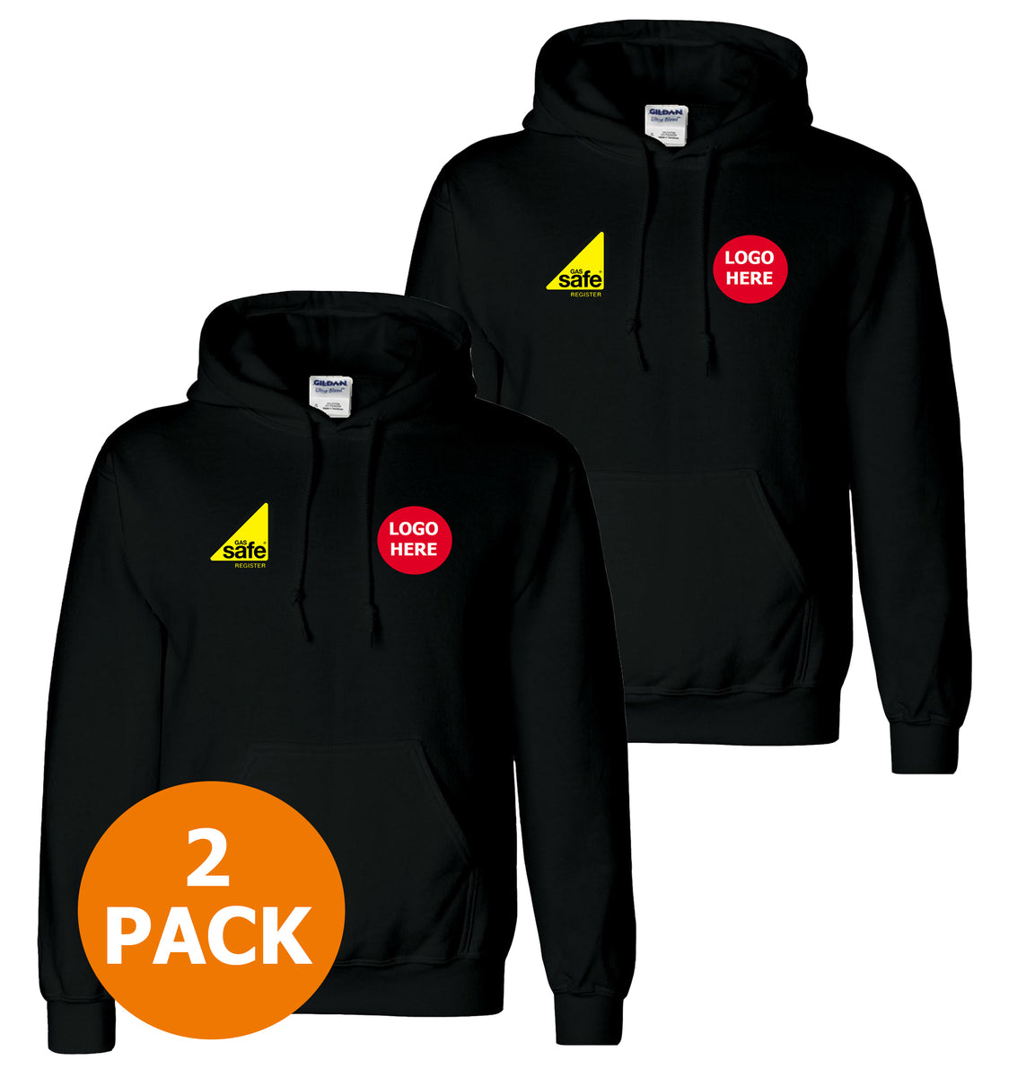Gas Safe Hoodie 2 Pack – Everyday Workwear