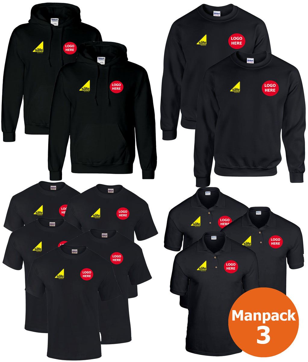 Gas Safe Manpack 3 - FREE Chest Logo – Everyday Workwear